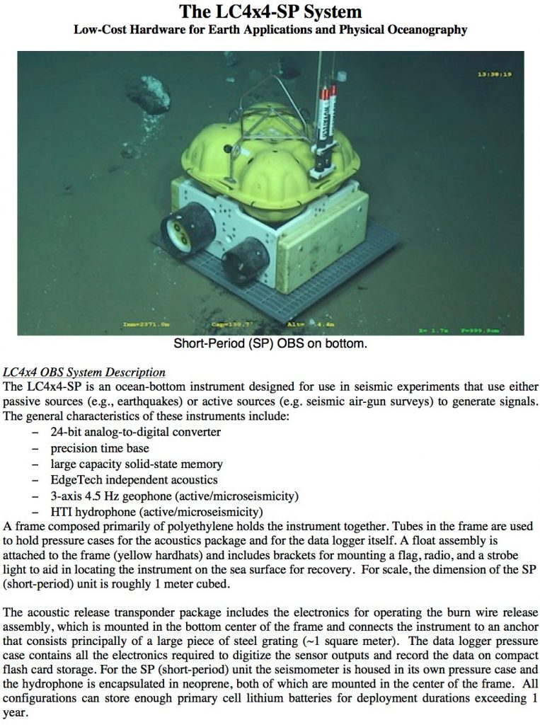 Short Period - OBSIC